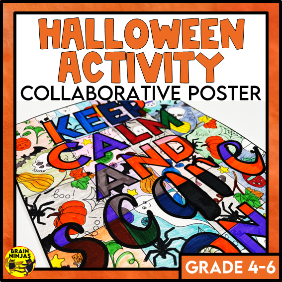 Halloween Collaborative Poster | Paper – brainninjas