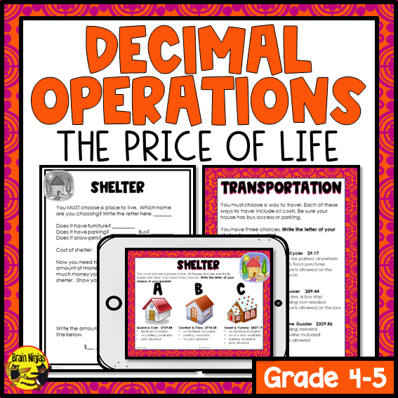 Decimal Addition and Subtraction to Hundredths | Paper and Digital ... Decimal Addition and Subtraction to Hundredths | Paper and Digital ...