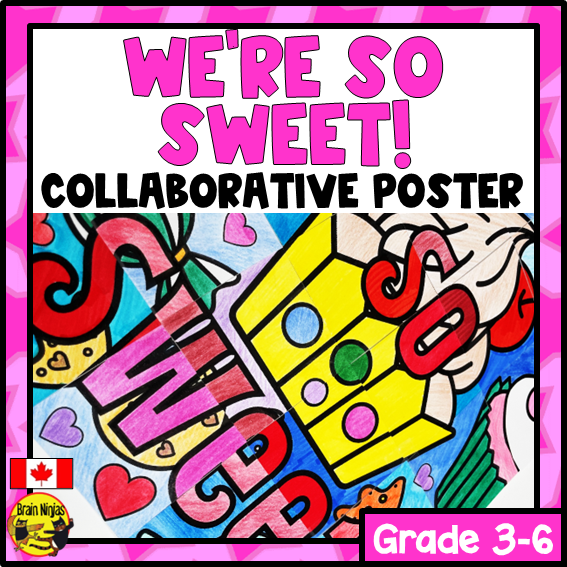 Valentine's Day Collaborative Poster | Paper – brainninjas