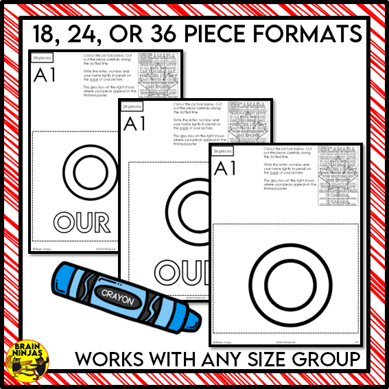 O Canada Collaborative Poster in English and French Version | Paper ...