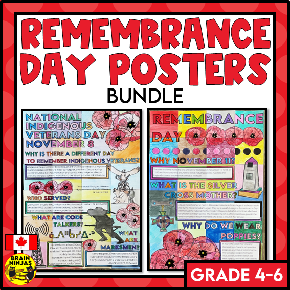Remembrance Day Collaborative Poster Bundle | Paper – brainninjas