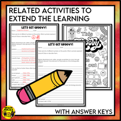 Groovy Back to School Collaborative Poster | Paper – brainninjas