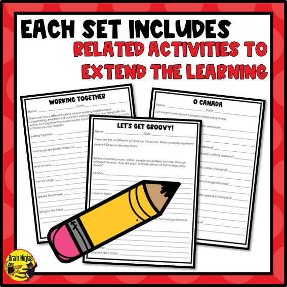 Back to School Collaborative Poster Bundle | Paper – brainninjas