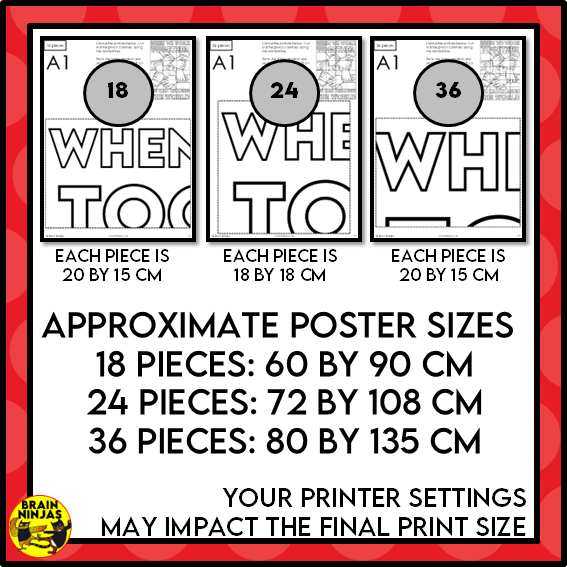 Back to School Collaborative Poster Bundle | Paper – brainninjas