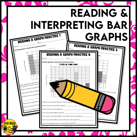 Bar Graphs One-to-One Correspondence Math Worksheets | Paper | Grade 3 ...