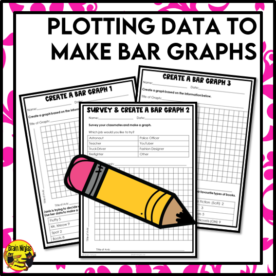 Bar Graphs One-to-One Correspondence Math Worksheets | Paper | Grade 3 ...
