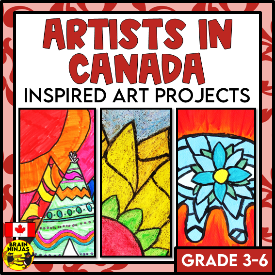Artists of Canada Inspired Art Projects | Paper – brainninjas