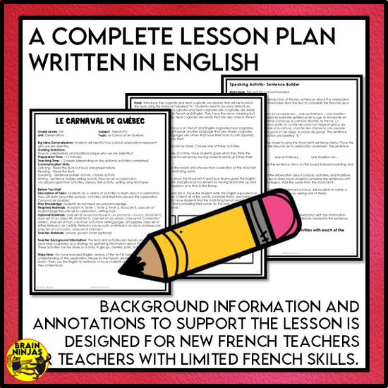 Le Carnaval de Québec French Canadian Celebrations | Paper and Digital ...