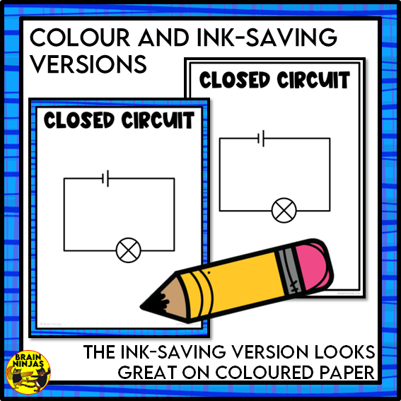 Electricity Circuit Diagram Posters | Paper and Digital – brainninjas