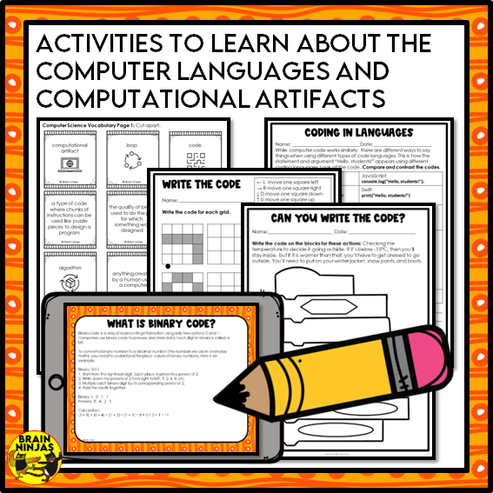 Computer Languages and Computational Artifacts Computer Science Lesson ...