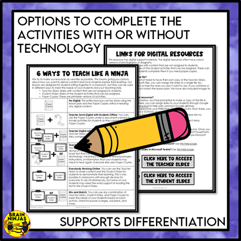 Contact Forces Lessons and Activities | Paper and Digital – brainninjas