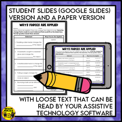 Contact Forces Lessons and Activities | Paper and Digital – brainninjas