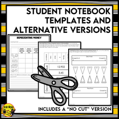 Decimals and Fractions Interactive Math Unit | Paper | Grade 4 Grade 5 ...
