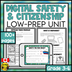 Online Safety and Digital Citizenship | Health and Wellness Unit | Pap ...