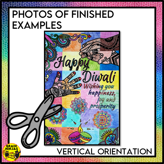 Diwali Festival of Lights Collaborative Poster | Paper – brainninjas