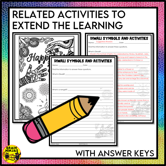 Diwali Festival of Lights Collaborative Poster | Paper – brainninjas