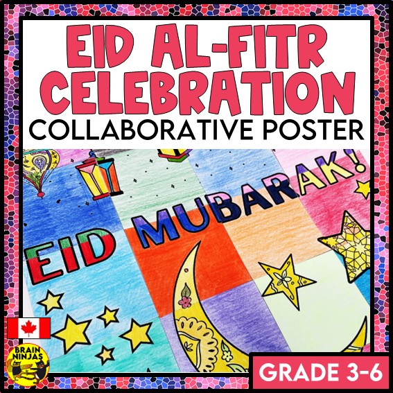 Eid al-Fitr Collaborative Poster | Paper – brainninjas