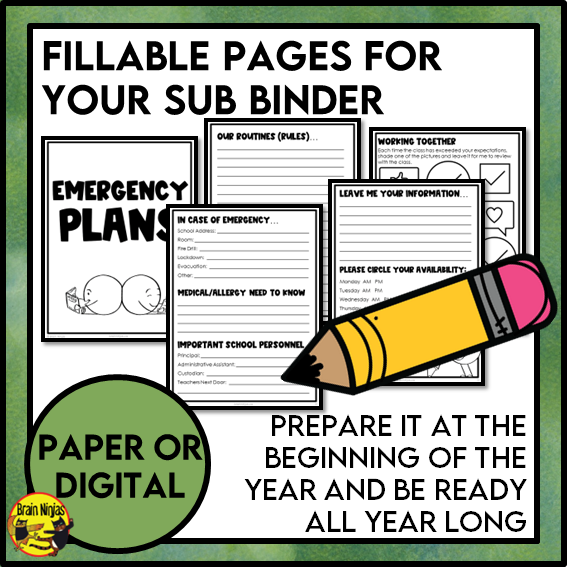 Emergency Sub Plans | Ships and Wrecks | Paper | Grade 4 Grade 5 Grade ...