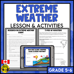 Extreme Weather Lesson and Activities | Paper and Digital – brainninjas