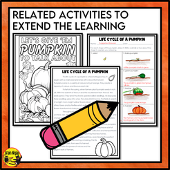 Pumpkin Collaborative Poster | Paper | For Fall or Halloween – brainninjas