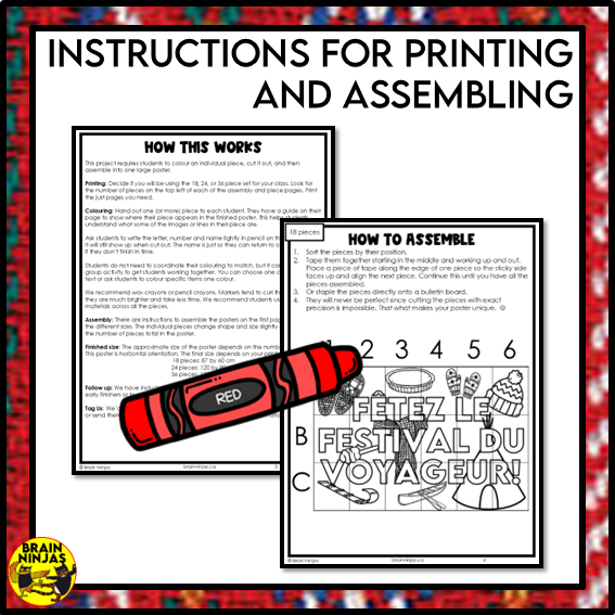 Le Festival du Voyageur Collaborative Poster | Paper – brainninjas