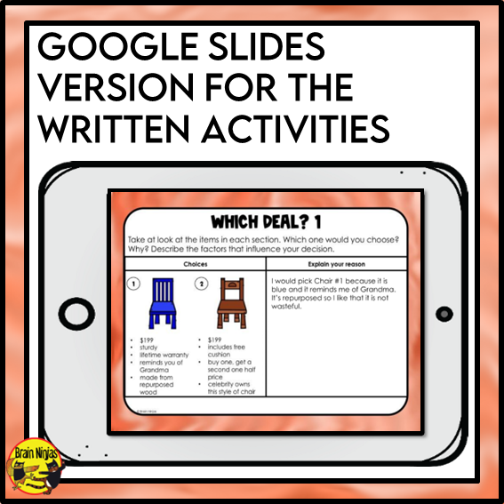 Financial Literacy Health and Wellness Unit Paper and Digital Grades 4 ...