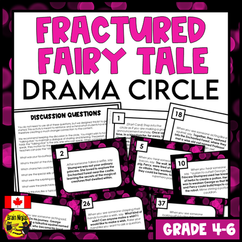 Fractured Fairy Tales Drama Circle | Paper – brainninjas