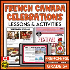 French Canadian Celebrations Bundle | Paper and Digital – brainninjas