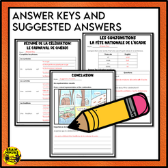 French Canadian Celebrations Bundle | Paper and Digital – brainninjas