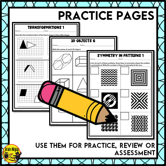 Geometry Interactive Math Unit | Paper | Grade 5 – brainninjas