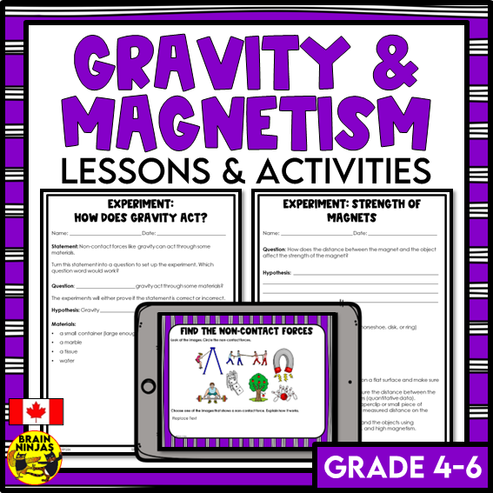 Gravity and Magnetism Lessons and Activities About Non-Contact Forces ...
