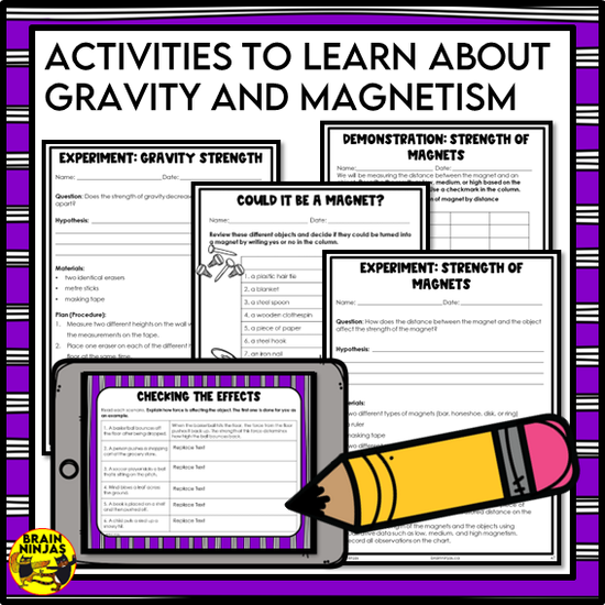 Gravity and Magnetism Lessons and Activities About Non-Contact Forces ...