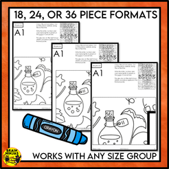 Halloween Collaborative Poster Be Calm and Scare On | Paper – brainninjas