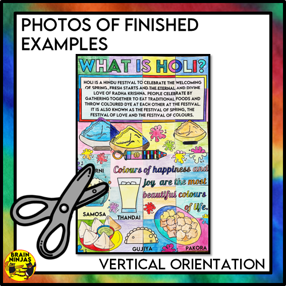 Holi Festival of Colours Collaborative Poster | Paper – brainninjas