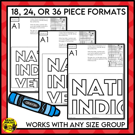 Indigenous Veterans Day Collaborative Poster | Paper – brainninjas