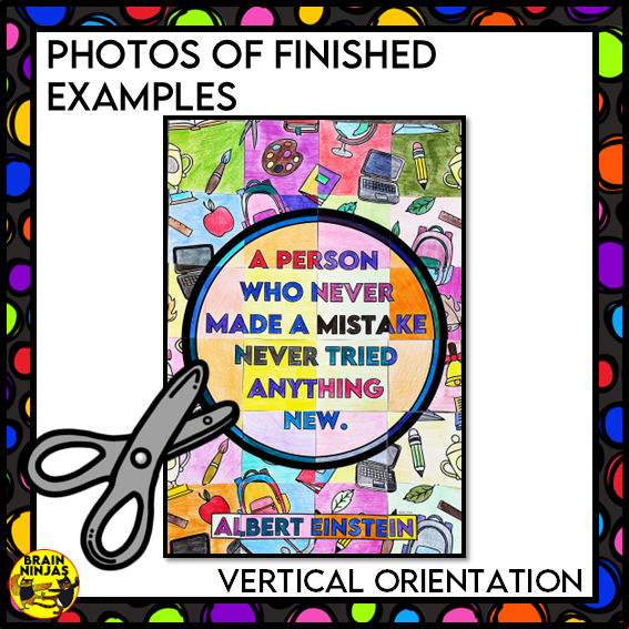 Learning Quote Collaborative Poster Albert Einstein | Paper – brainninjas