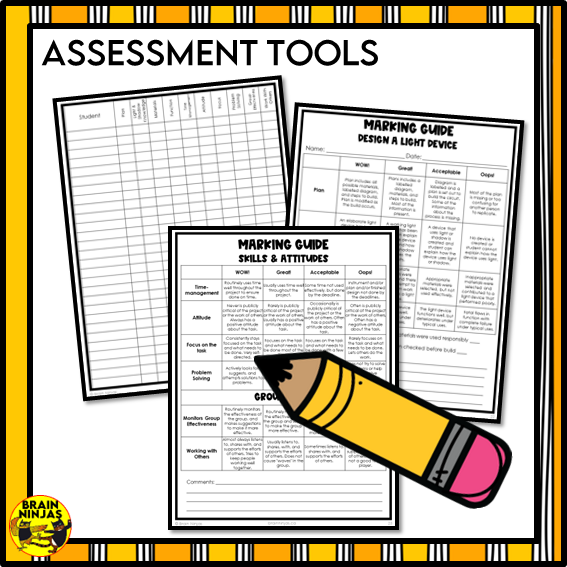 Light Science and Shadows Unit Lessons and Activities | Paper and Digi ...