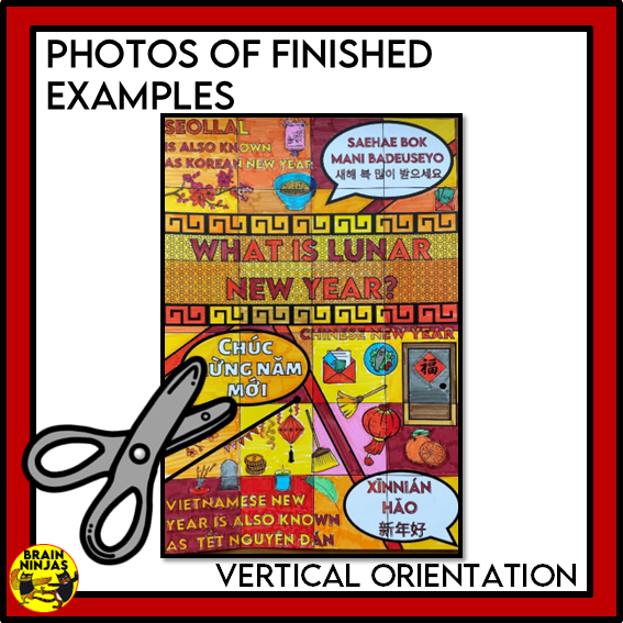 Lunar New Year Collaborative Poster | Paper – brainninjas