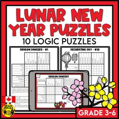 Lunar New Year Logic Puzzles | Paper and Digital – brainninjas