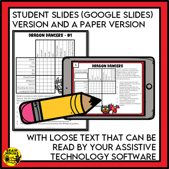 Lunar New Year Logic Puzzles | Paper and Digital – brainninjas