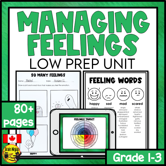 Managing Feelings | Social Emotional Learning | Health and Wellness Un ...