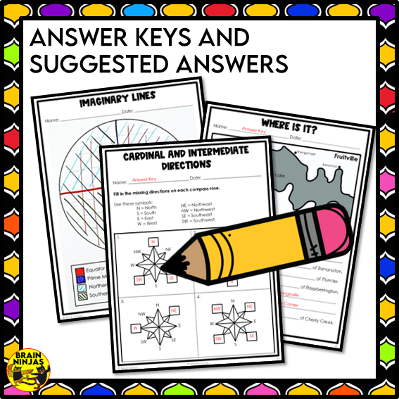 Map Reading Skills Unit Creative Mapping Activity | Paper and Digital ...