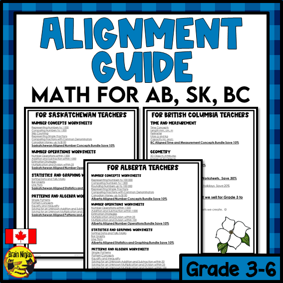 Free Alignment Guide for Math | Paper | Grade 3 Grade 4 Grade 5 Grade ...