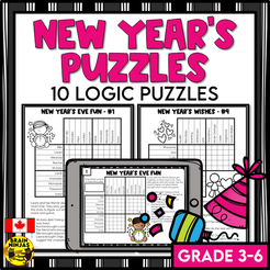 New Year's Logic Puzzles | Paper and Digital – brainninjas