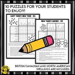 New Year's Logic Puzzles | Paper and Digital – brainninjas