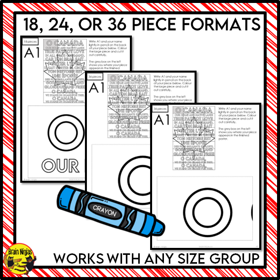 O Canada Collaborative Poster in English and French Version | Paper ...