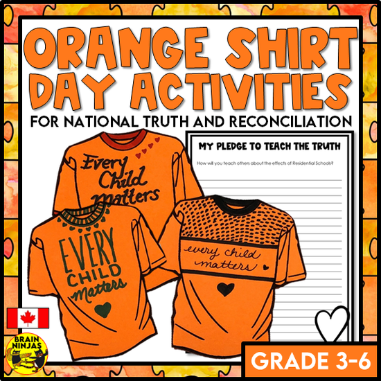 Free Orange Shirt Day Activity | Paper – brainninjas