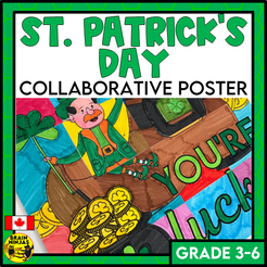 St. Patrick's Day Collaborative Poster | Paper – brainninjas