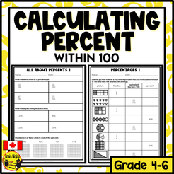 Calculating and Representing Percent Math Worksheets | Paper – brainninjas