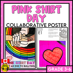 Pink Shirt Day Collaborative Poster | Paper – brainninjas